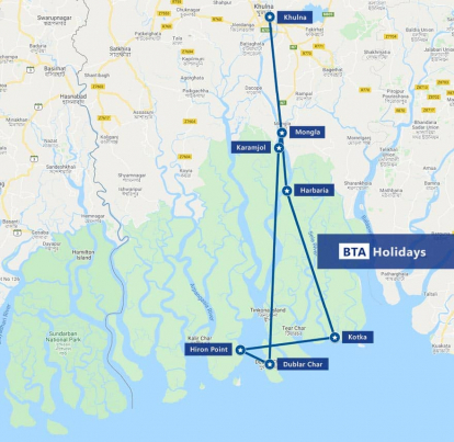 Sundarban Tour Package | Hiron Point & Dublar Char | BTA Holidays
